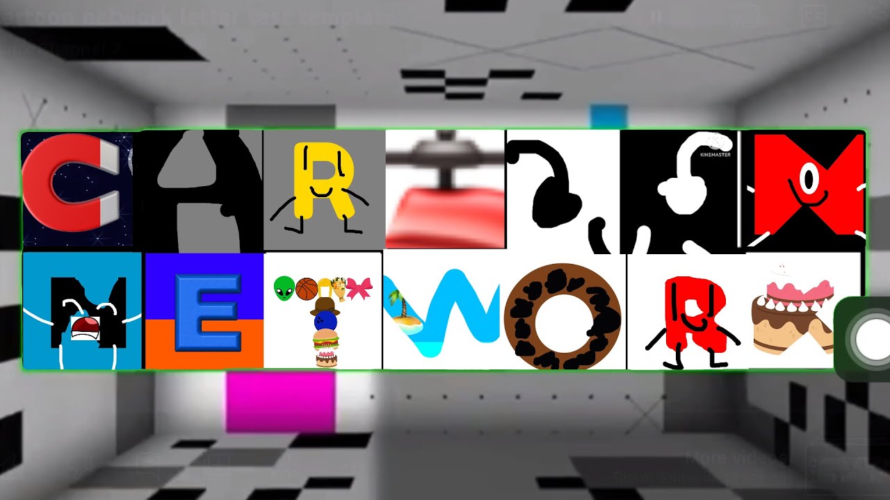 Cartoon Network Letter Test Alert Wu Everyting Channel - YouTube