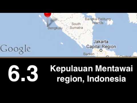 6.3 Earthquake Singapore ~ Jakarta Region