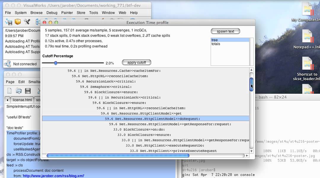 ST 4U 220: Time Profiling in VisualWorks - YouTube
