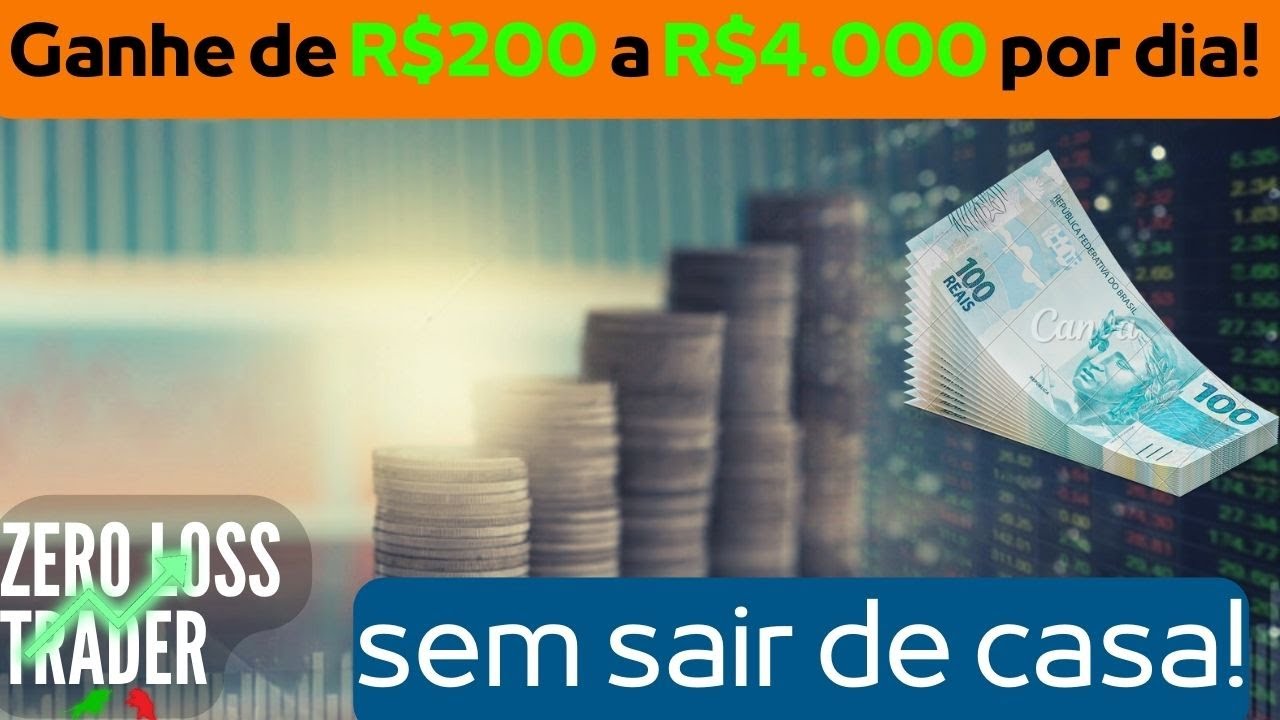 URGENTE! Como ganhar de R$200 a R$4.000 por dia sem sair de casa ...