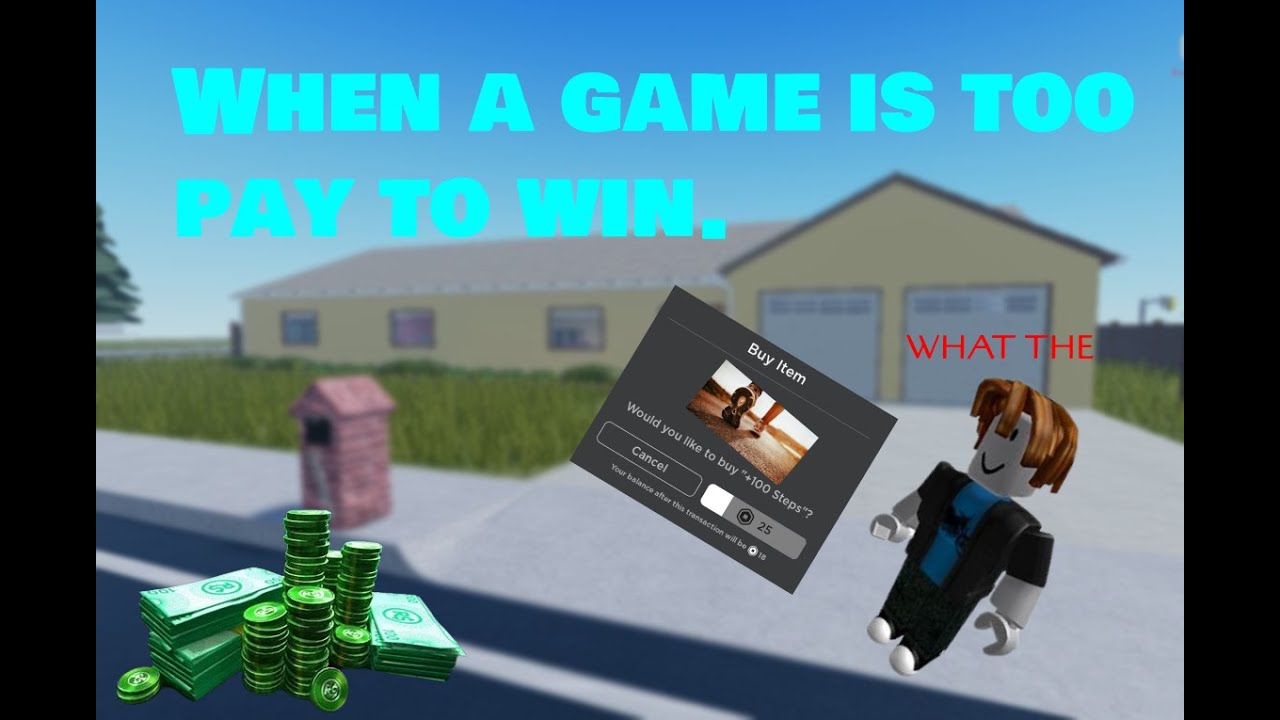 pay to win games be like - YouTube