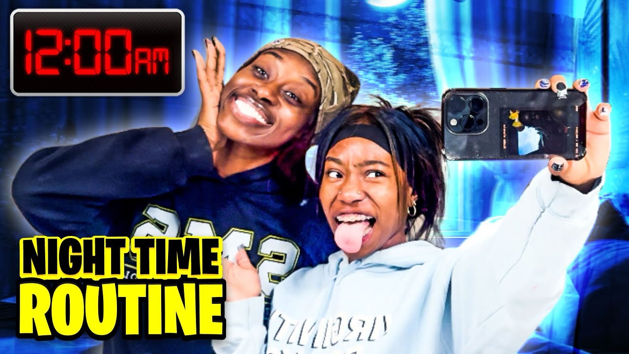 OUR CRAZY NIGHTTIME ROUTINE! - YouTube