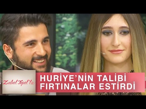Zuhal Topal'la 186. Bölüm (HD) | Huriye'nin Talibi Deniz Bir Geldi, Stüdyoda Fırtınalar Estirdi!