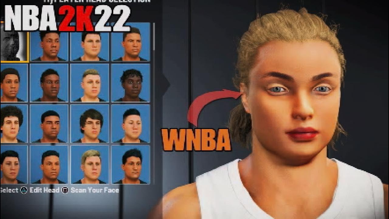 NBA 2K22 FIRST FEMALE MY PLAYER ON CURRENT GEN PARK... - YouTube