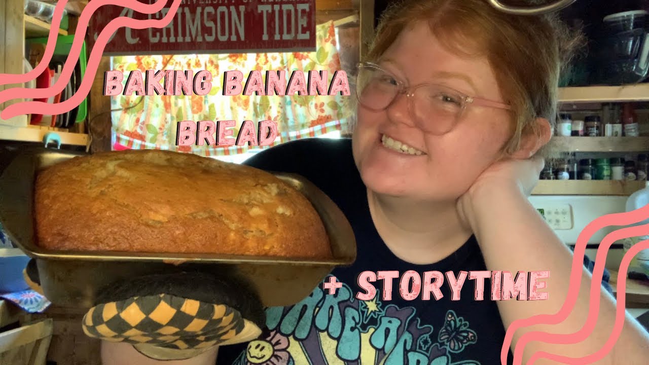 Baking banana bread + Storytime - YouTube
