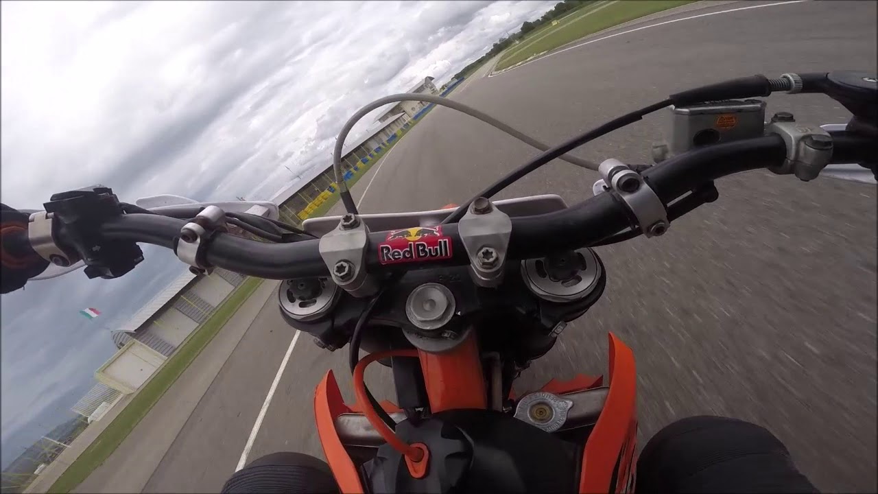 Ktm 300 exc Supermoto on Fire - YouTube