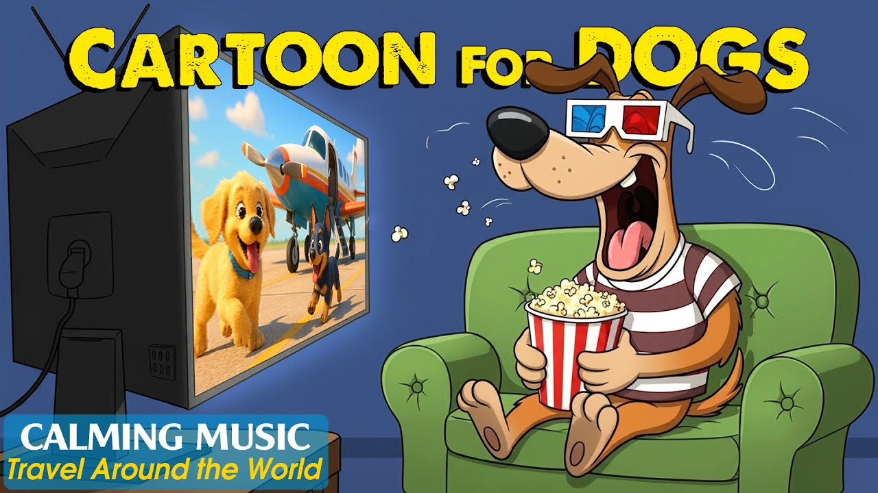 Cartoon for Dog to Watch - Entertainment for Dogs Home Alone - Dog ...