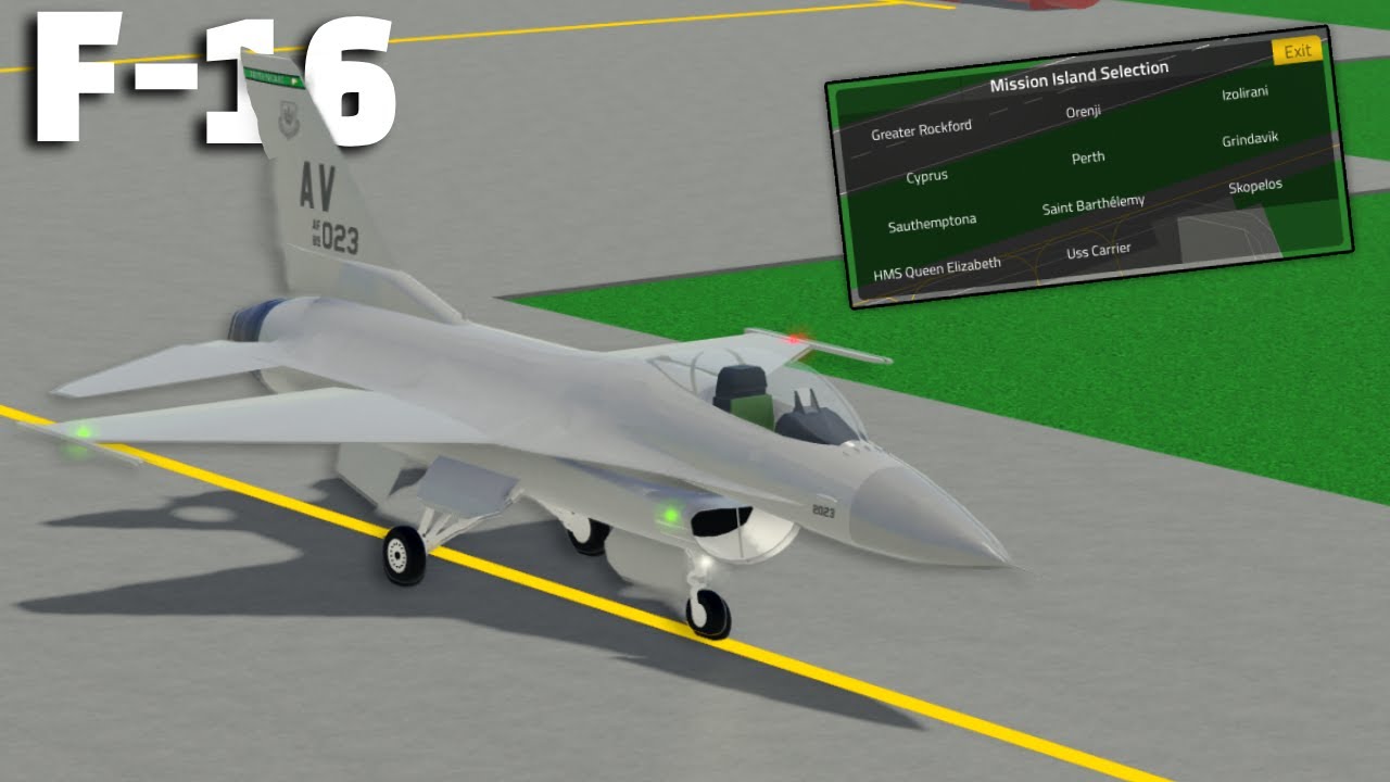 NEW PTFS UPDATE! | F16 & Missions! - YouTube