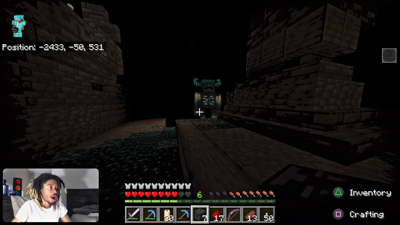 MINECRAFT LIVE! EXPLORING AN ANCIENT CITY! FIGHTING THE WARDEN! | SMP ...