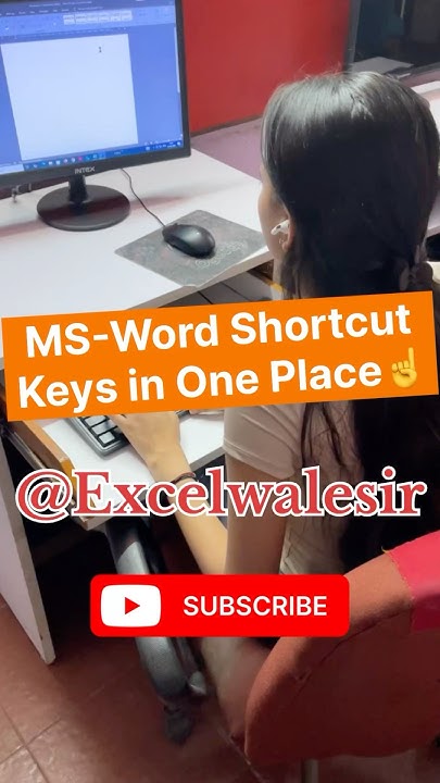 MS-Word Shortcut Keys in One Place #excelwalesir #exceltricks #ytshorts #exceltraining # ...