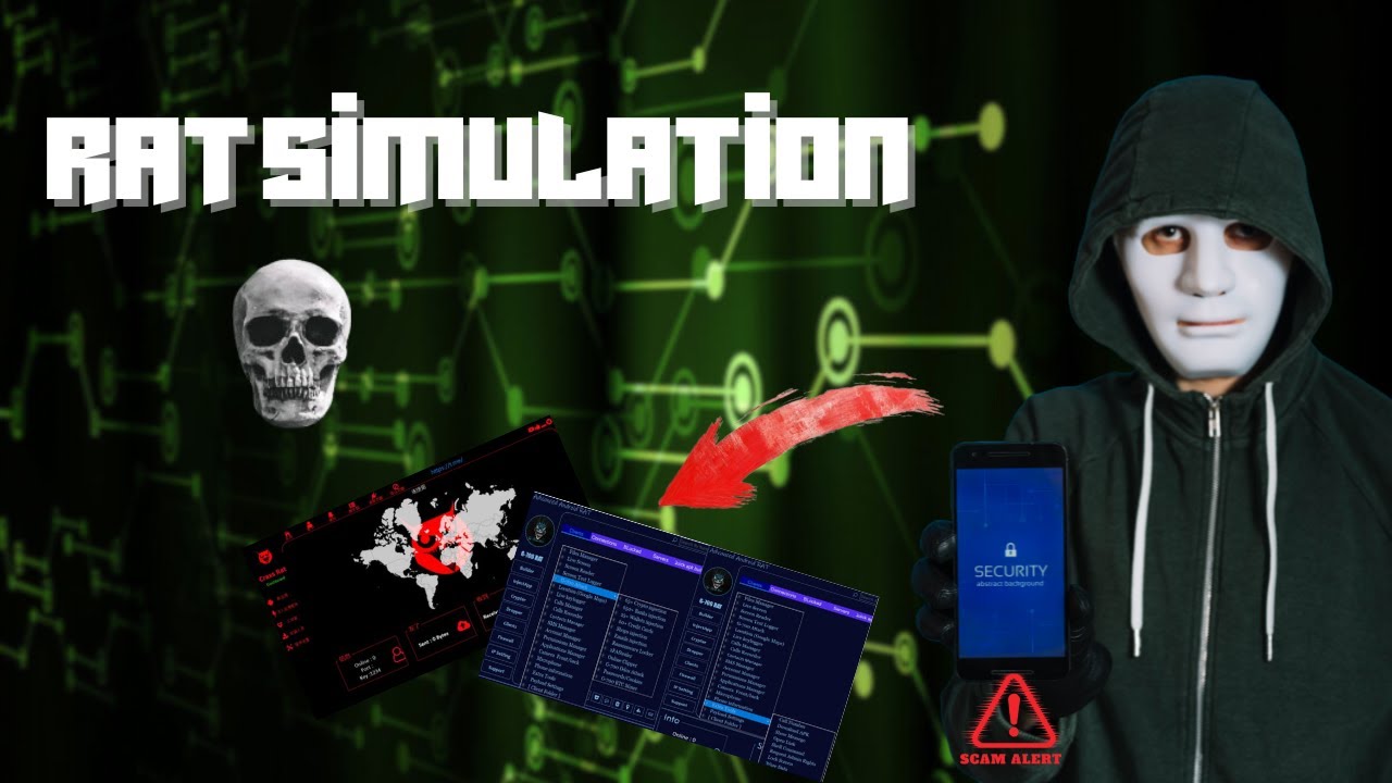 RAT Simulation 🔥 | Inside the Mind of a Hacker | Realistic Educational ...