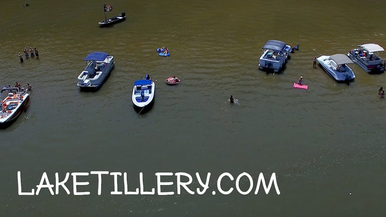 Day out on Lake Tillery - YouTube
