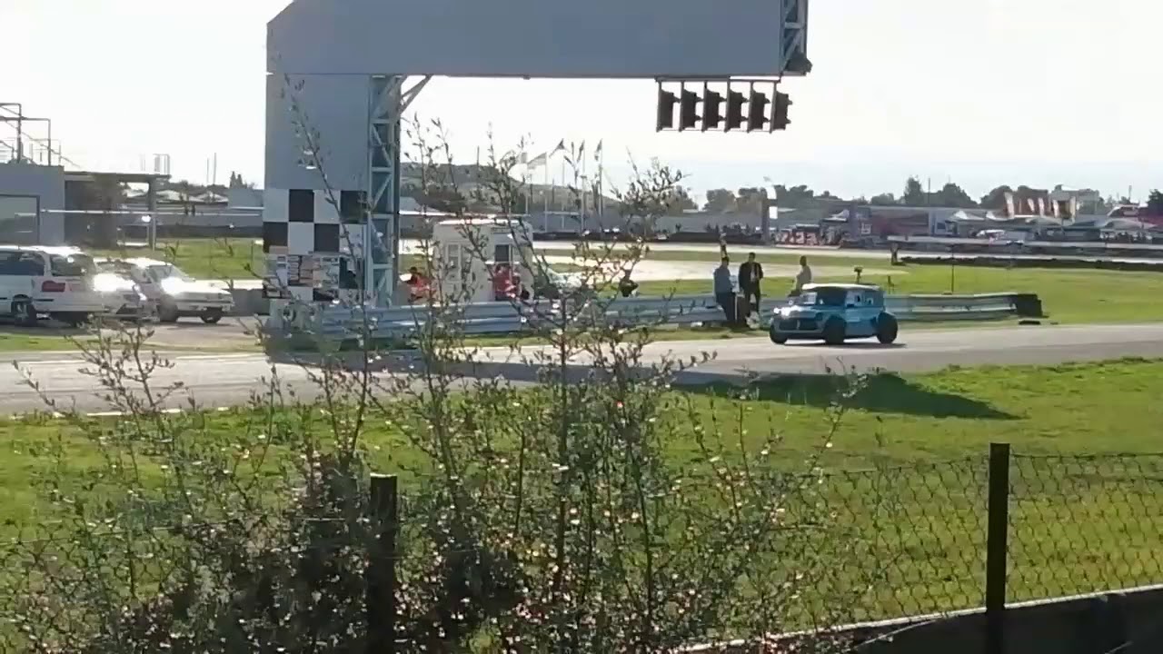 mini cooper hayabusa engine. Megara Circuit. - YouTube