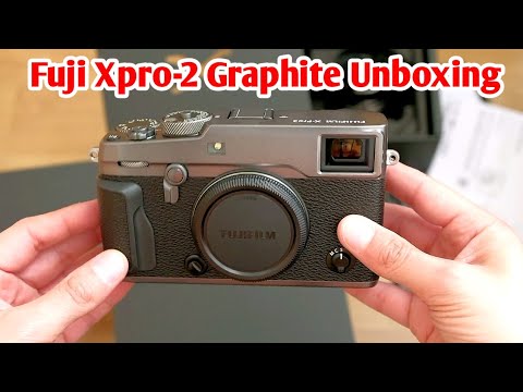 Fuji X-Pro 2 Graphite unboxing - YouTube