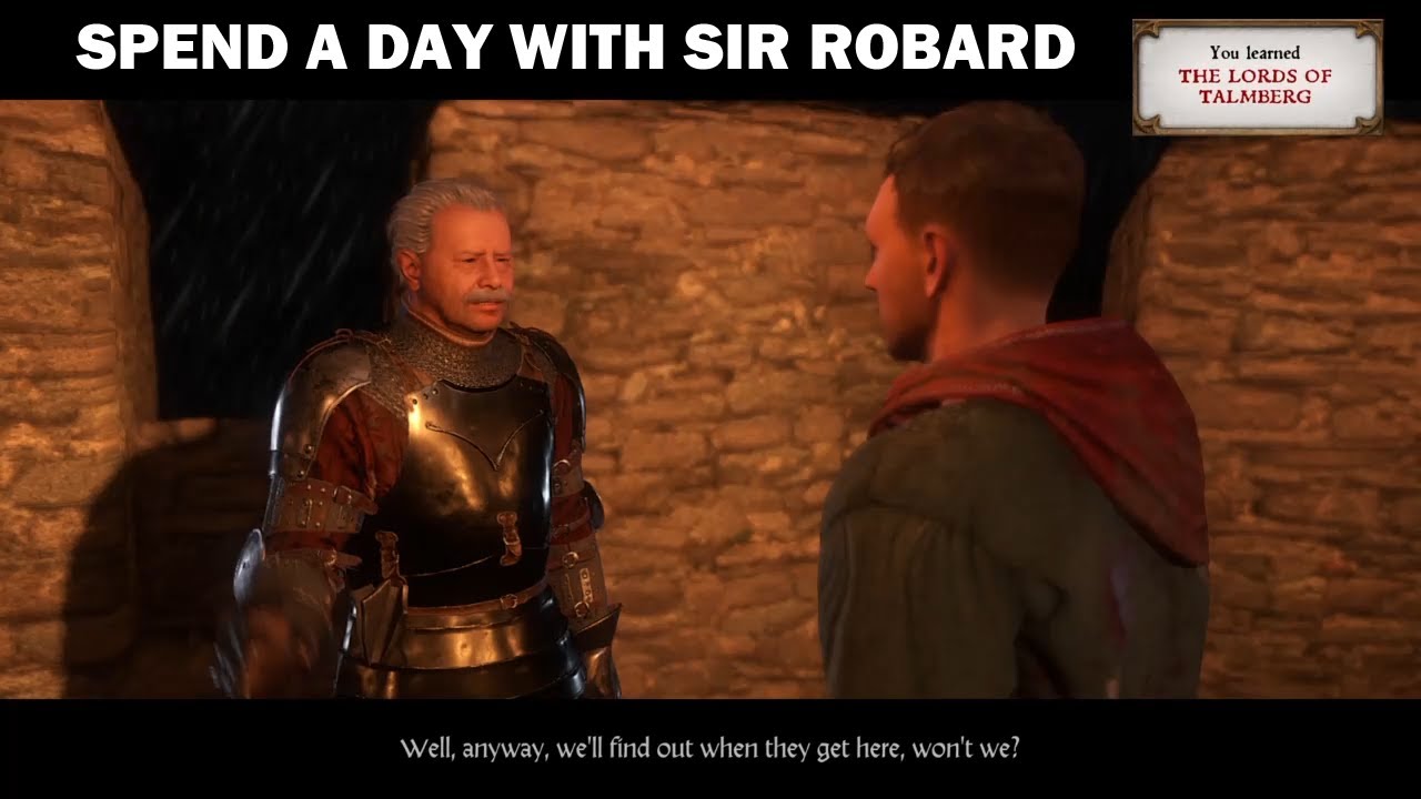 Kingdom Come: Deliverance - Spend a day with Sir Robard - YouTube