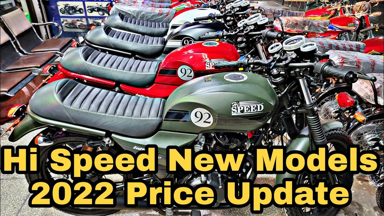 Hi Speed 2022 Models || New Price In Pakistan || Hi Speed 70cc Infinity ...
