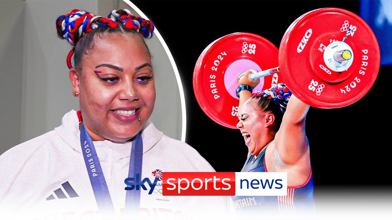 Team GB's Emily Campbell reacts to winning weightlifting bronze medal ...