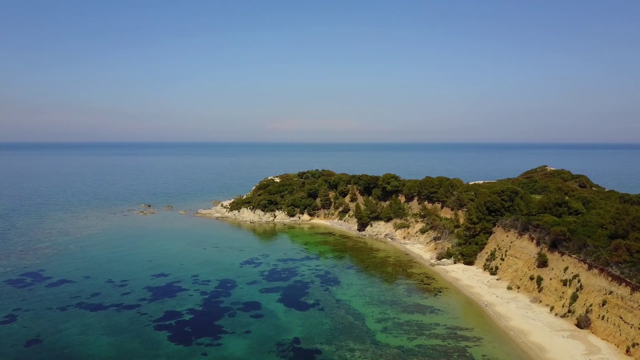 Mandraki Beach, Skiathos - YouTube