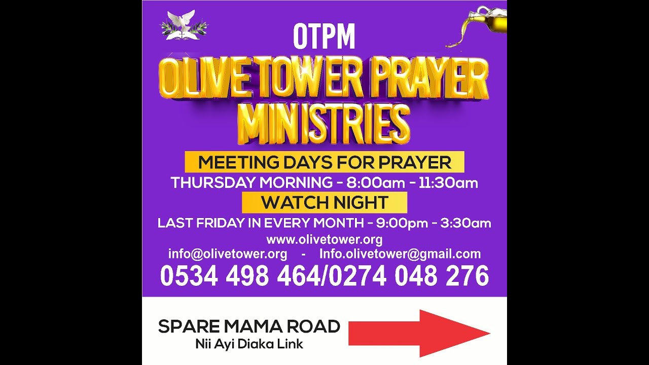 Prayer time with Olive Tower Prayer Ministries @ Radio Emashi with ...
