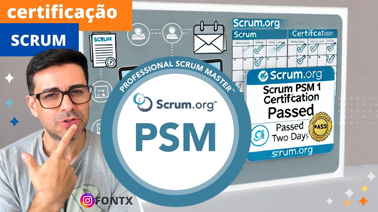 COMO EU TIREI A CERTIFICAÇÃO DE SCRUM PSM 1 EM 2 DIAS - YouTube