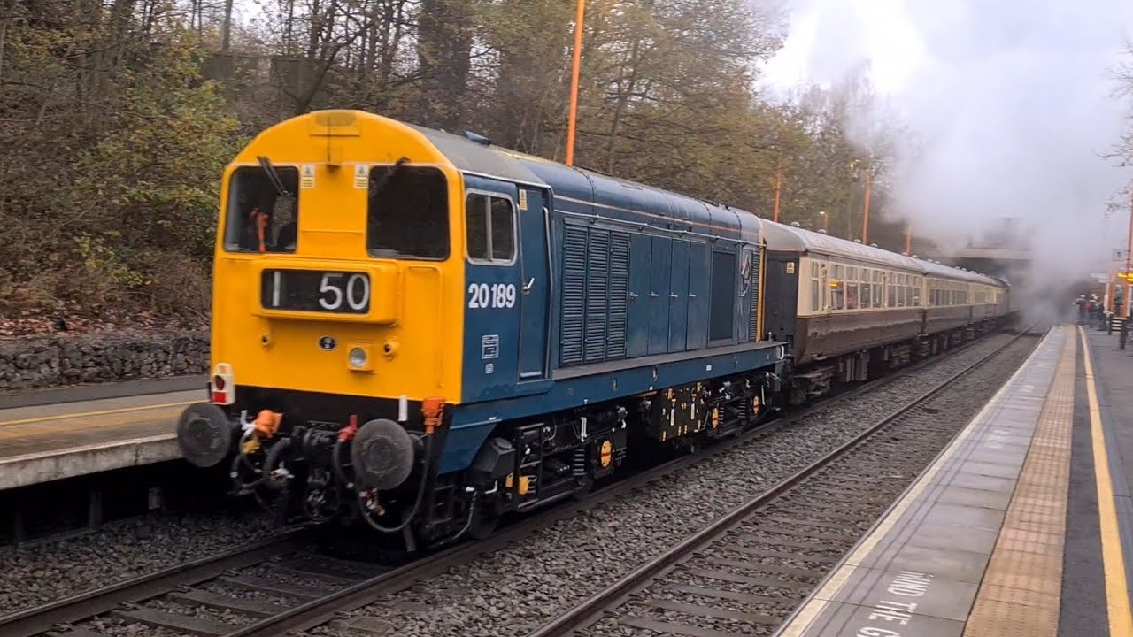 DC Grey Class 60, BR Blue Class 20 & GWR Green 7029 Clun Castle at ...