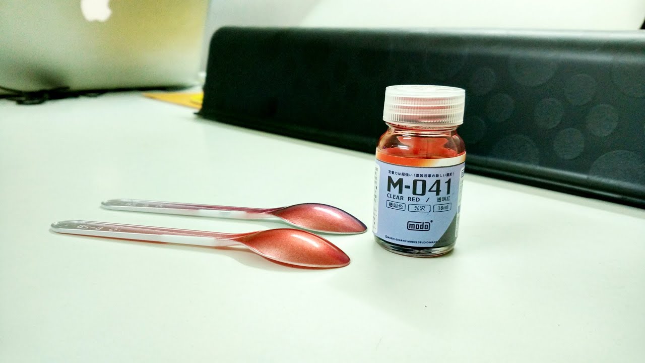 Paint : Light Red Candy / Titanium Effect with Modo M-041 Clear Red ...