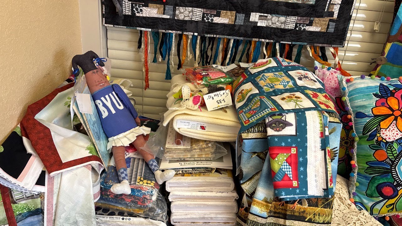 Live Fabric, Notions, Patterns and Kits 4 pm PST - YouTube