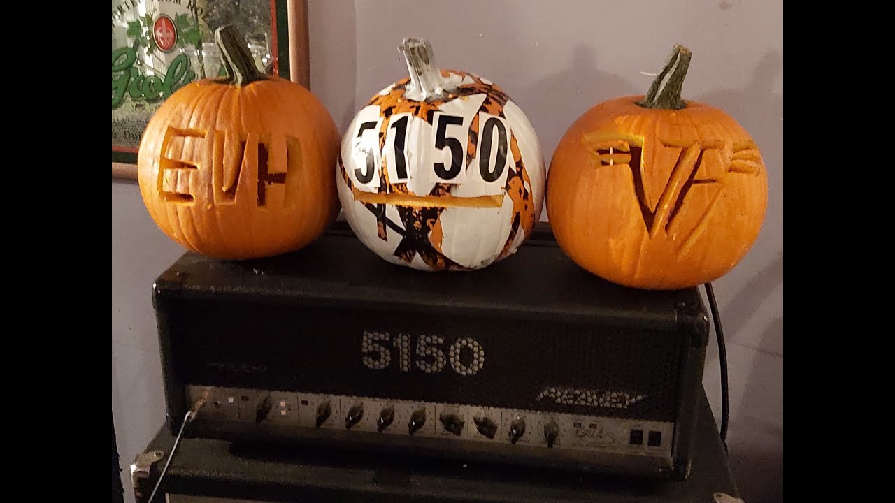Bad Magic Jams and Makes EVH Remembrance Pumpkins - YouTube