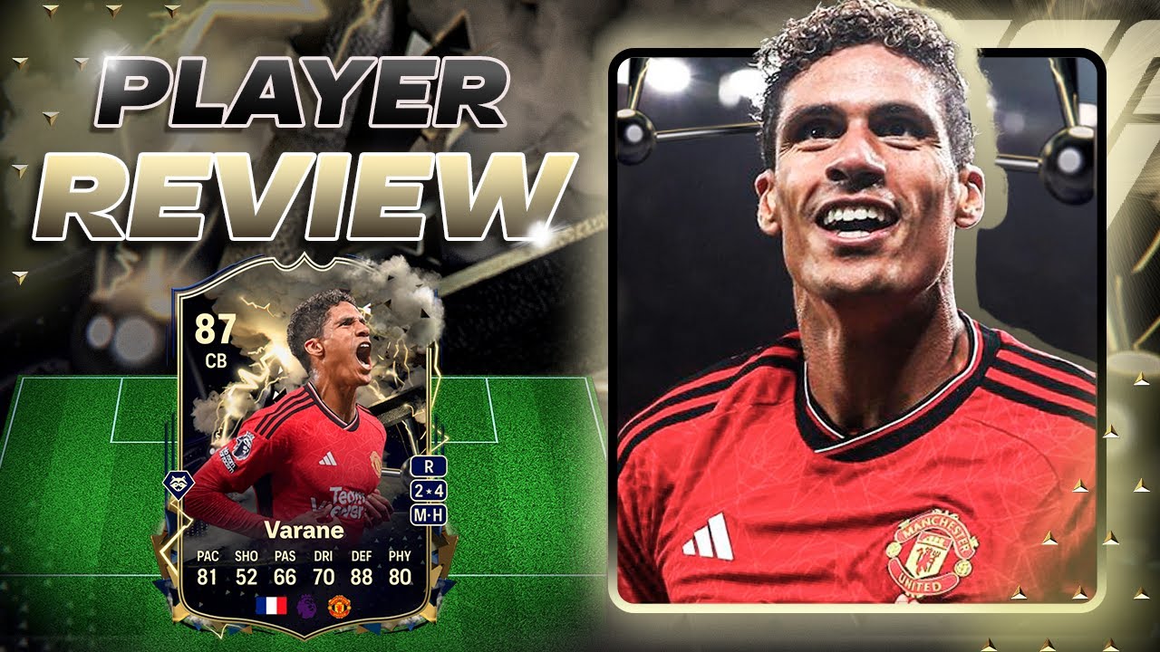 ¿ES EL MEJOR CENTRAL DE FC24?| 87 VARANE TRUENO!!! - YouTube