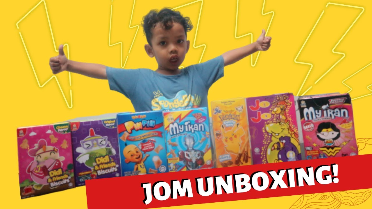 Jom Unboxing Kotak Mainan Upin Ipin, Didi & Friends, JOJO & Pokemon ...