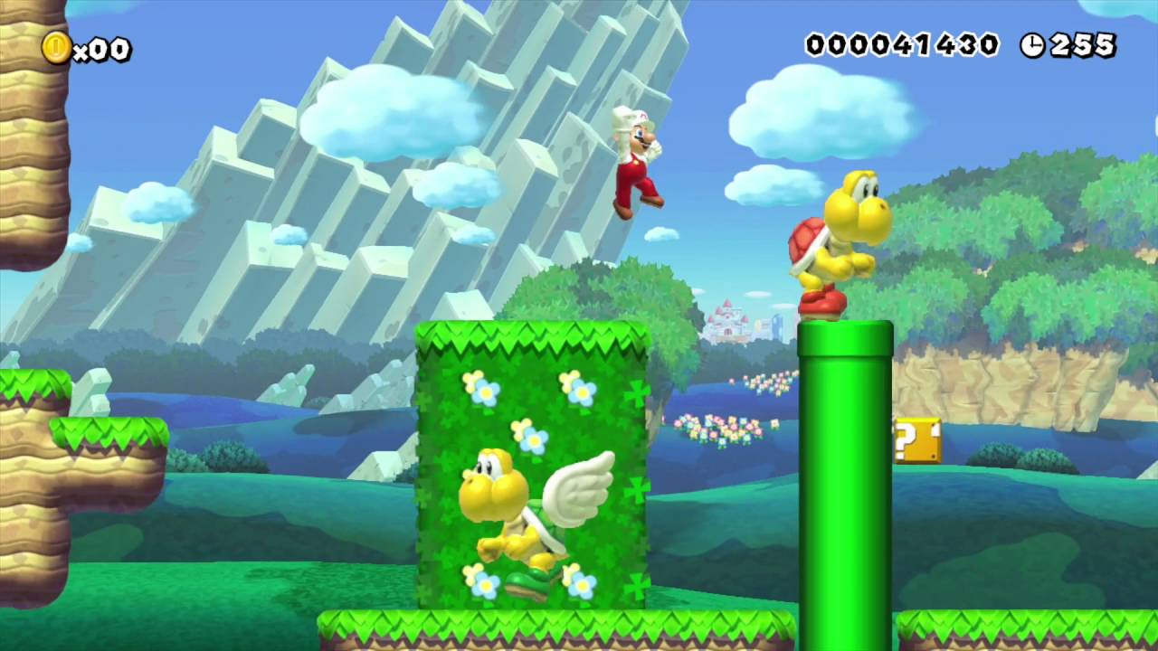 Super Mario Maker Levels: "Giant Koopa Grounds" - YouTube
