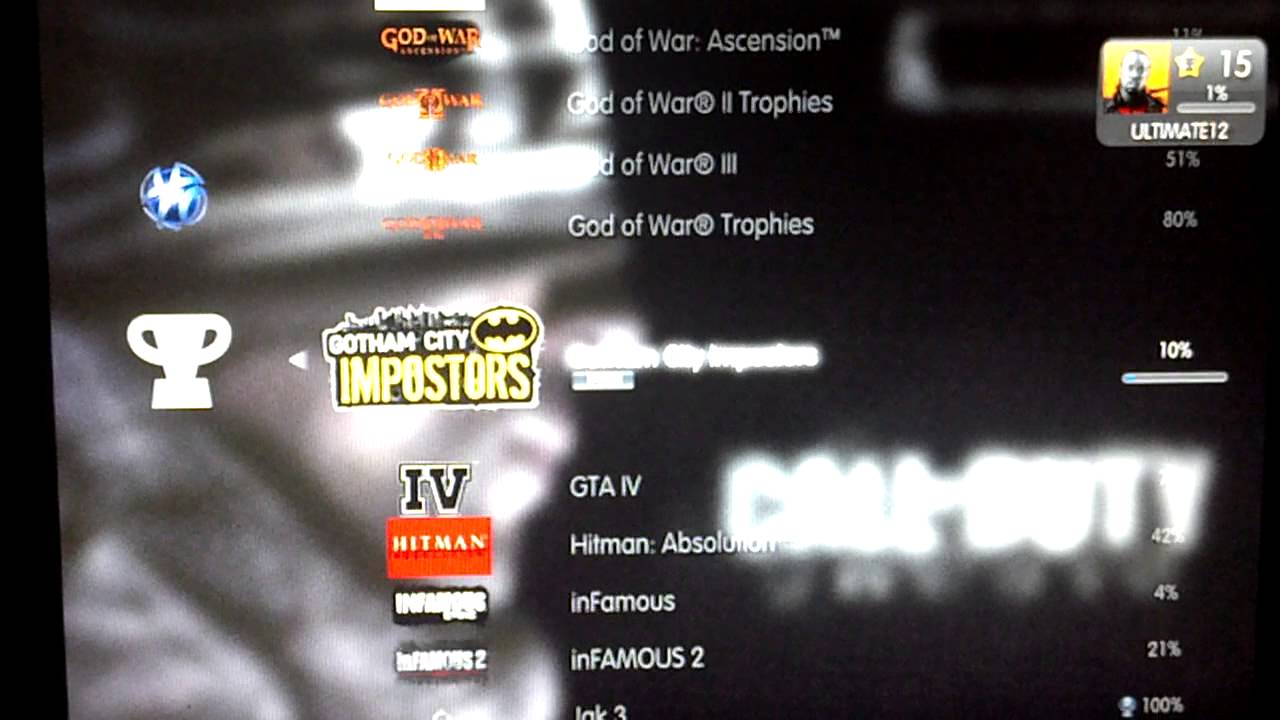 How to get easy trophies and Platinums on ps3 - YouTube