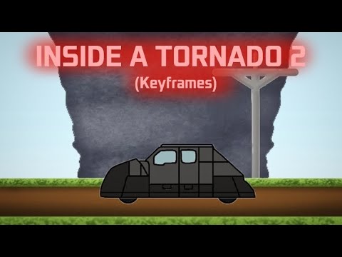 Tornado intercept animation 2. (Keyframes) - YouTube