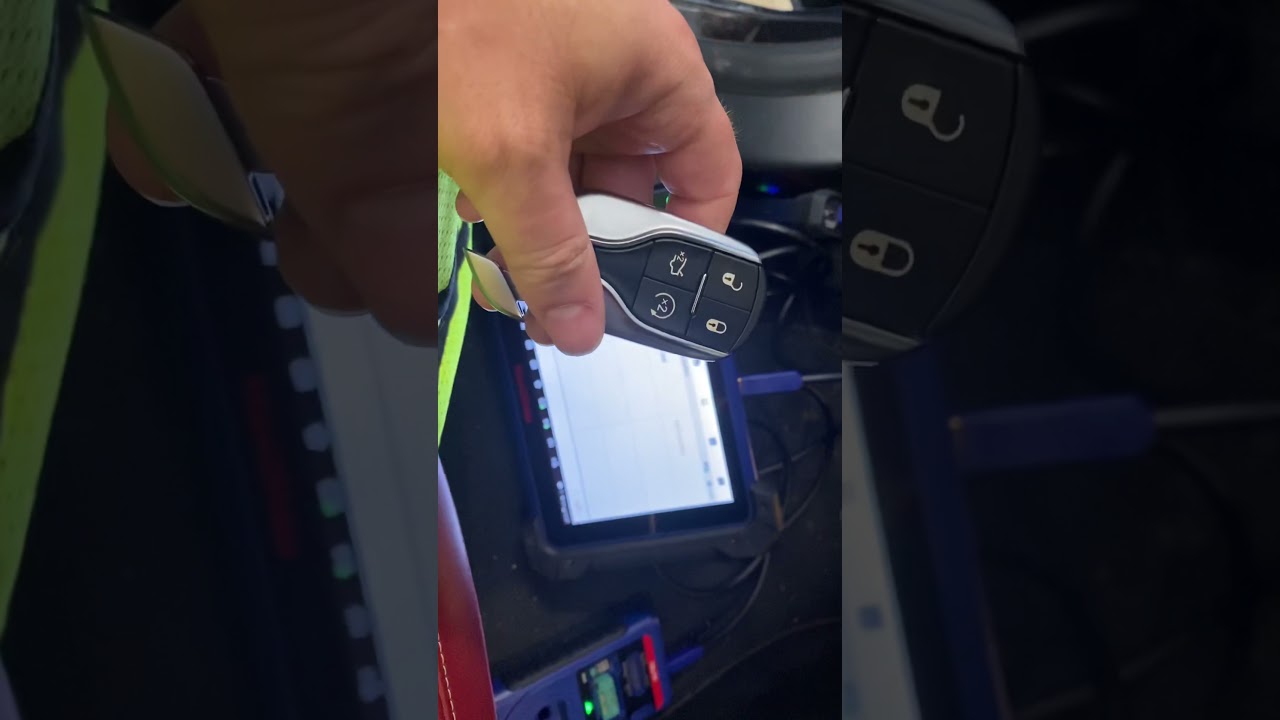 2017 Maserati Smart Key Programming Quattroporte IM608 AUTEL - YouTube