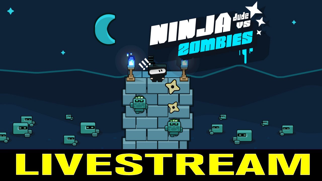 Ninja Dude vs Zombies (by AdoreStudio Ltd.) - iOS / Android - HD LiveStream - YouTube