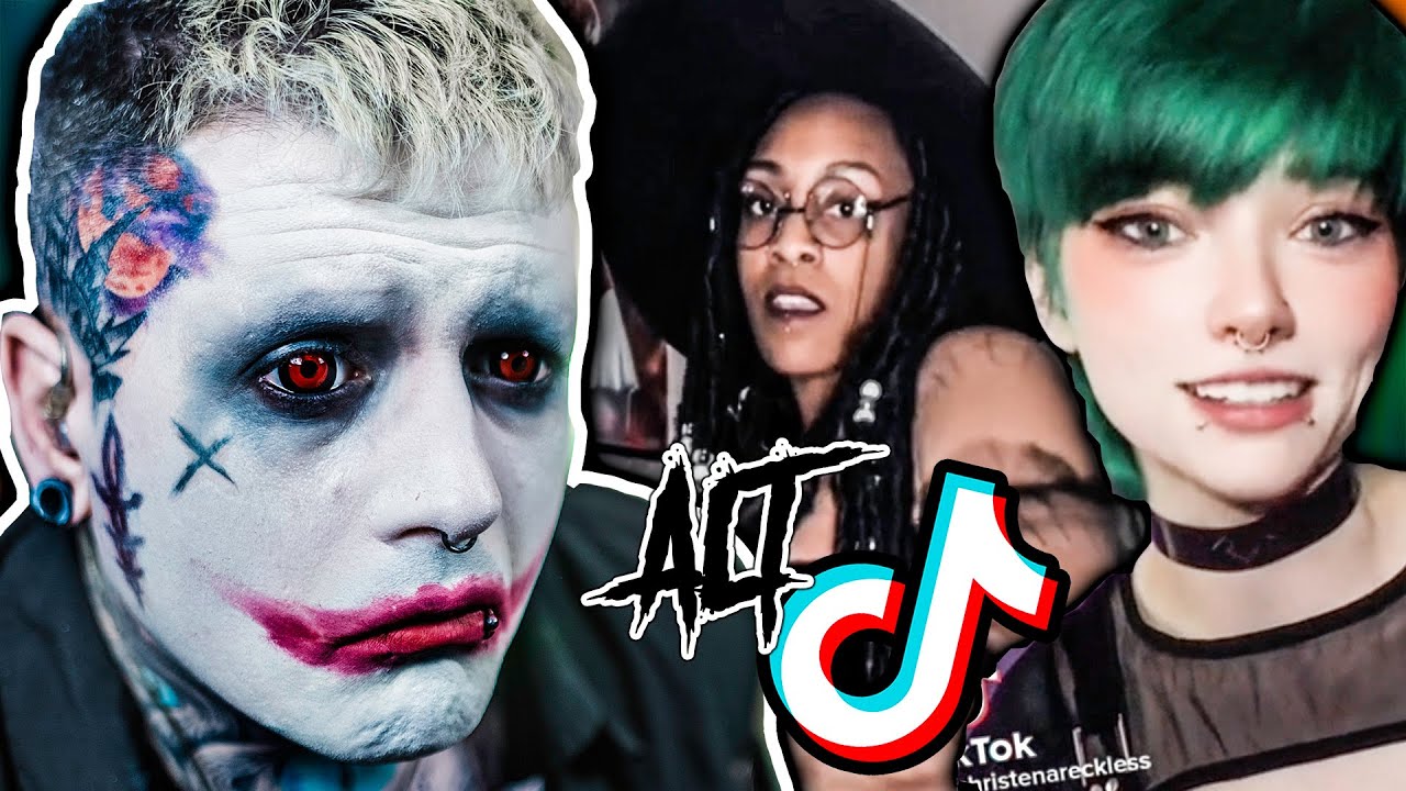 GOTH REACTS TO ALT TIKTOKS IN MAKEUP FOR ONCE - YouTube