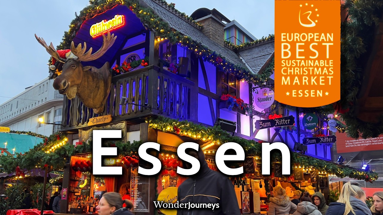 Essen Christmas Market 🎄🎁 [4K] - YouTube