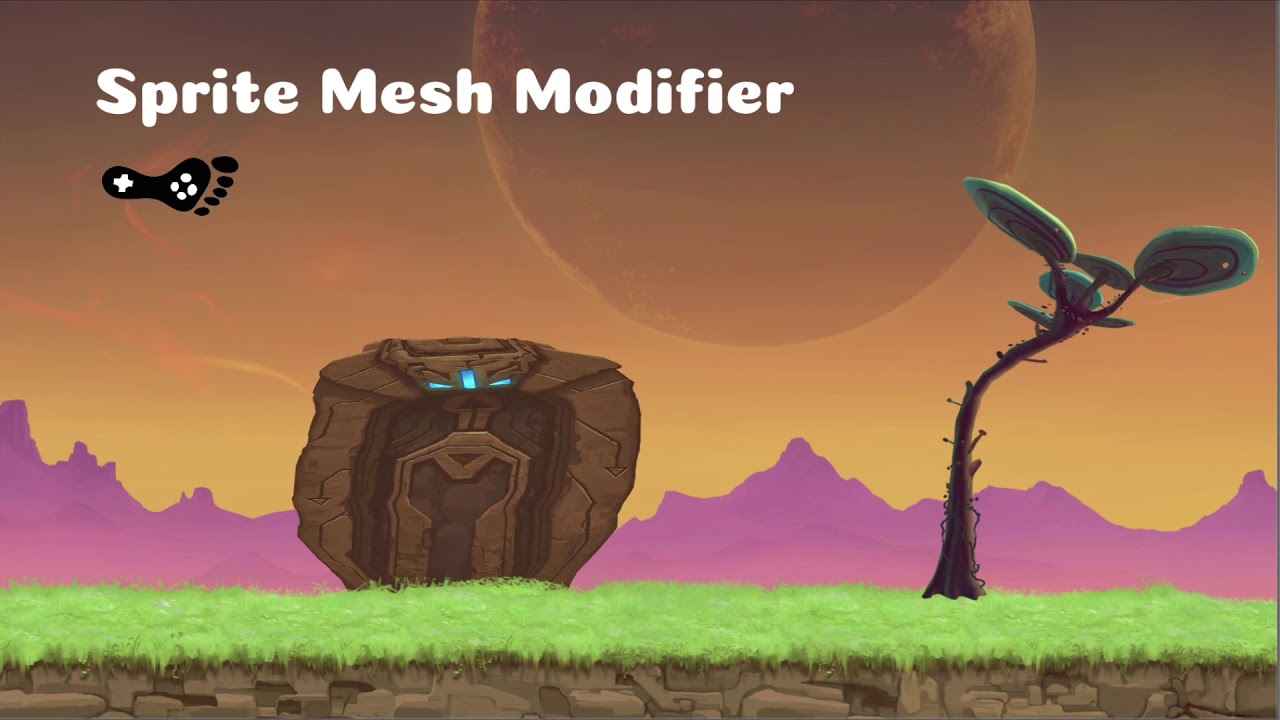 Demo Sprite Mesh Modifier - YouTube