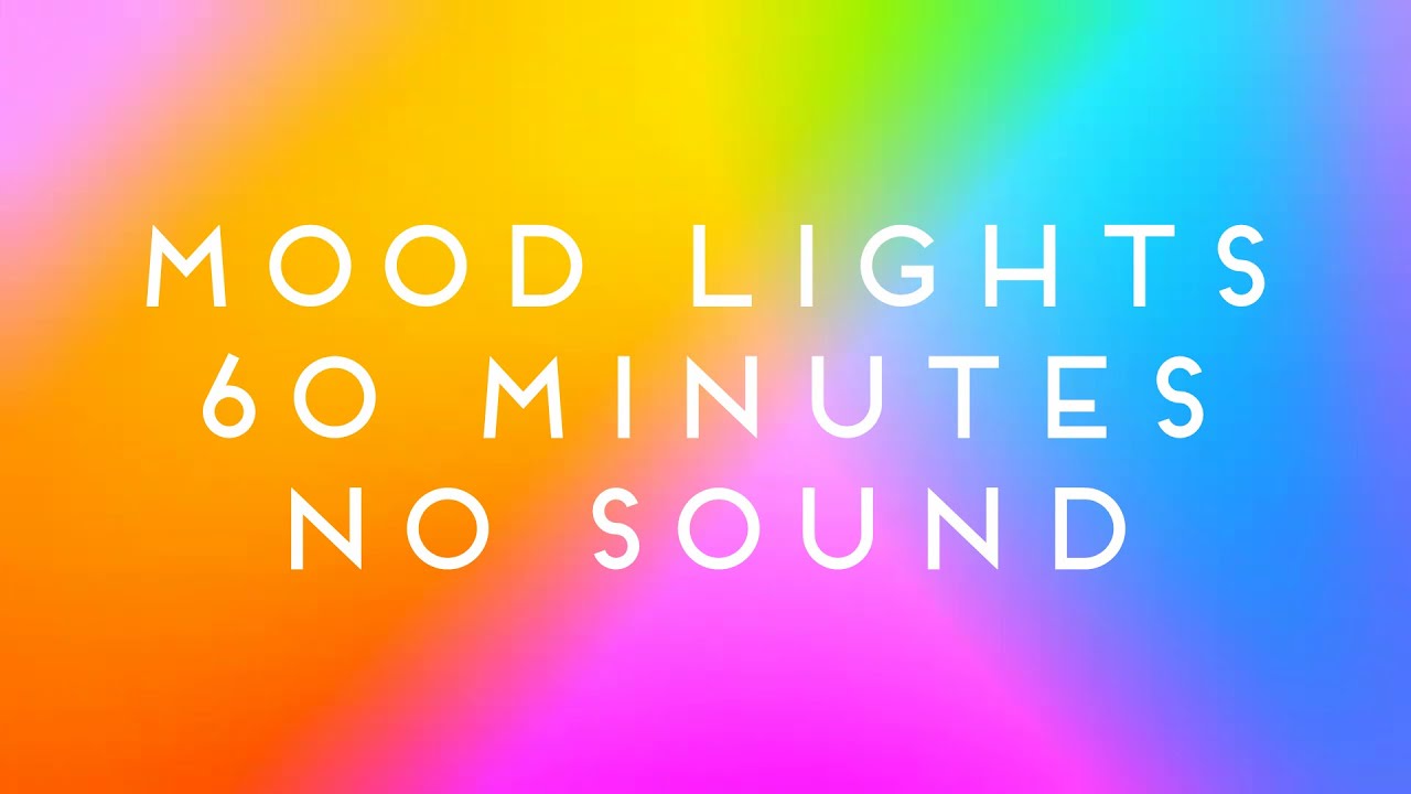 Ambient Mood Lights Gradient Color Changing Animation Background ...