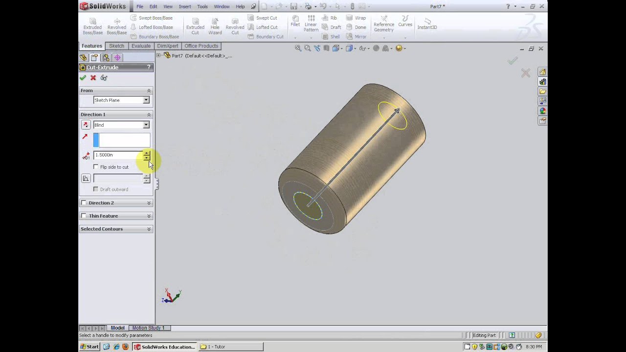Creating Rocket in Solidworks (1 of 7) - YouTube