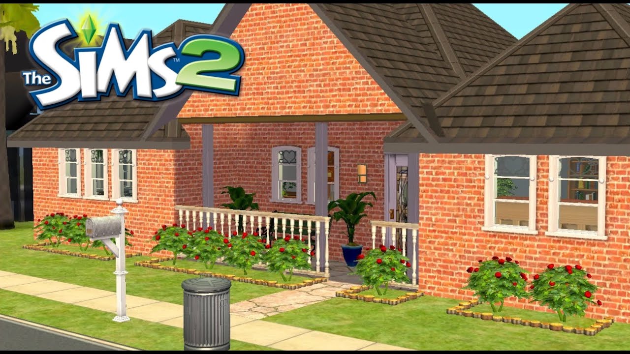 THE SIMS 2 HOUSE BUILD 💎 COSY BRICK HOME ⚒ #sims #gaming #gameplay ...