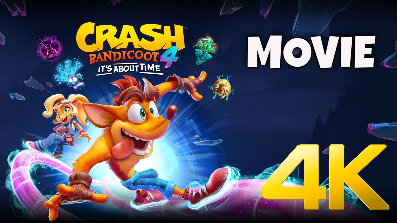 Crash Bandicoot Full Movie is - it's About Time - All Cutscenes - YouTube