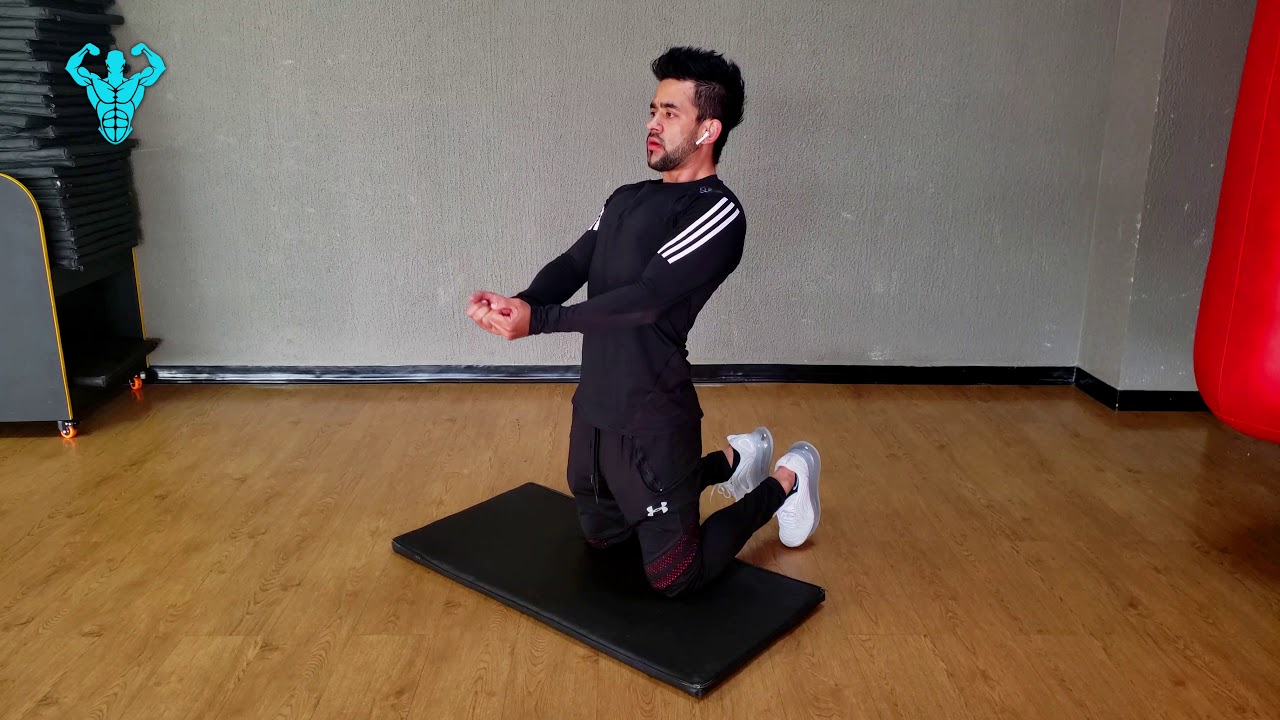 TRAINING WITHOUT EQUIPMENT - Chest press pulse - YouTube