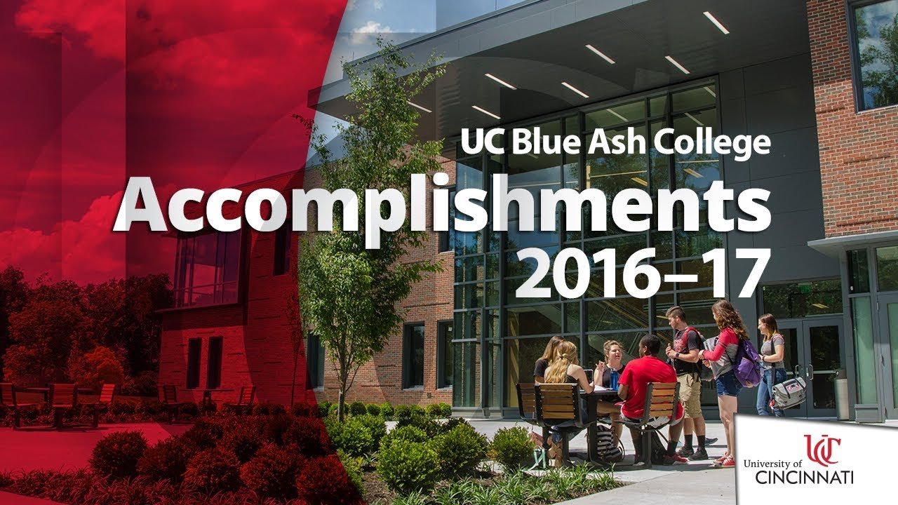 UC Blue Ash College Accomplishments 2016 - 17 - YouTube