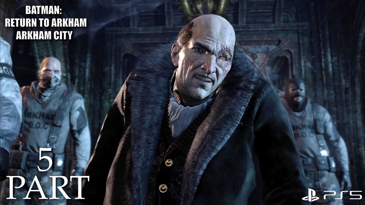 Batman | Return to Arkham | Arkham City | Part 5 | PS5 | 4K UHD | No ...