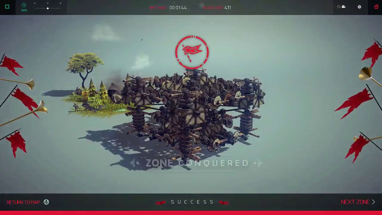 비시즈(besiege) - 항공모함+전투기(aircraft carrier+fighter)[vanilla] - YouTube