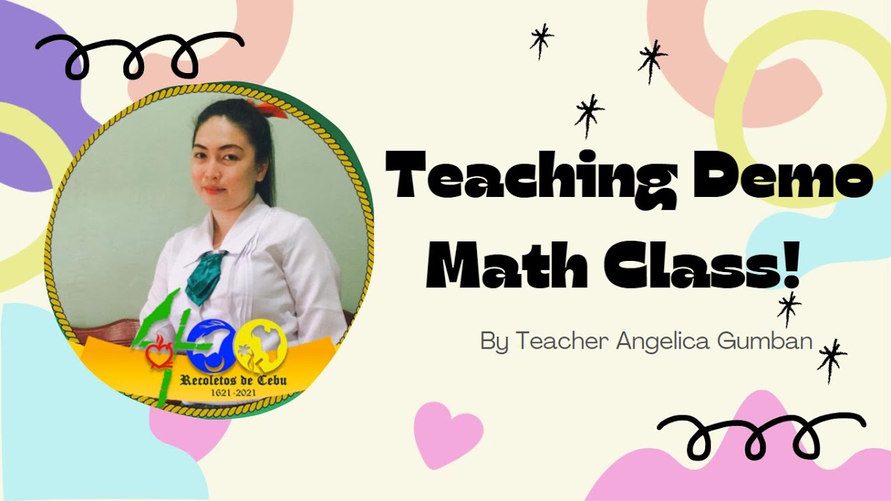 Teaching Demo Math Class Teacher Angelica on Angles - YouTube