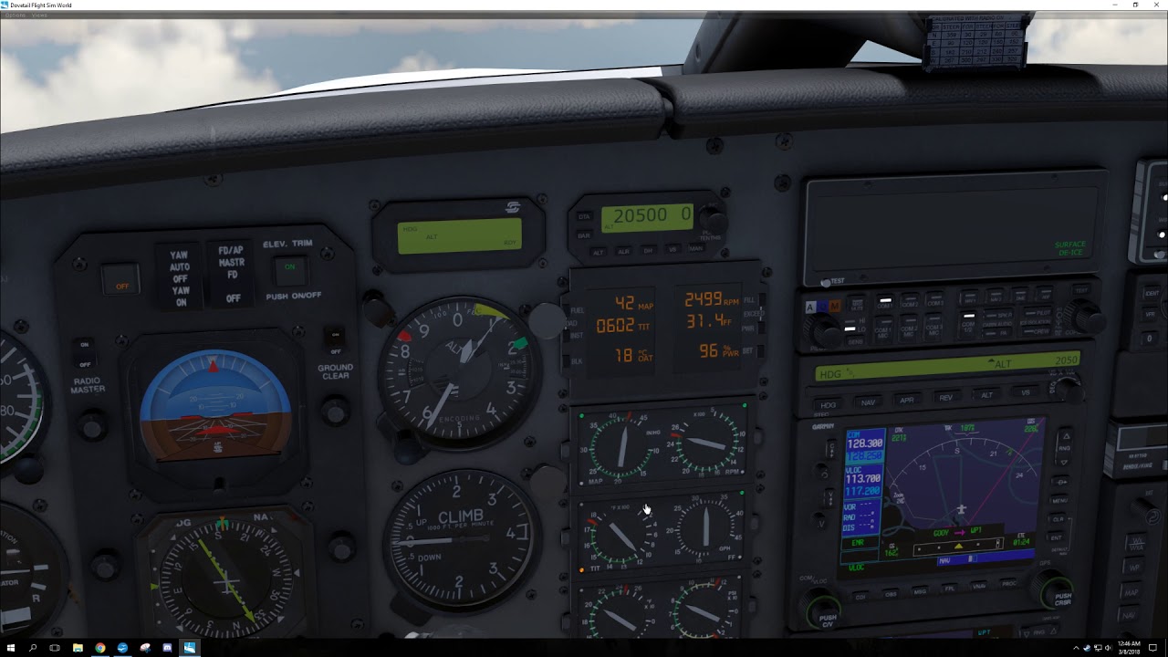 FSW Piper PA-46 Autopilot DEP Guide - YouTube