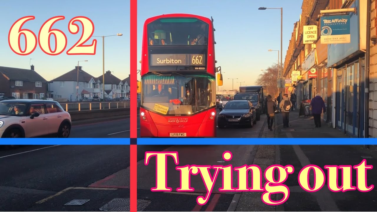 Trying out TFL’s 662 bus route - YouTube