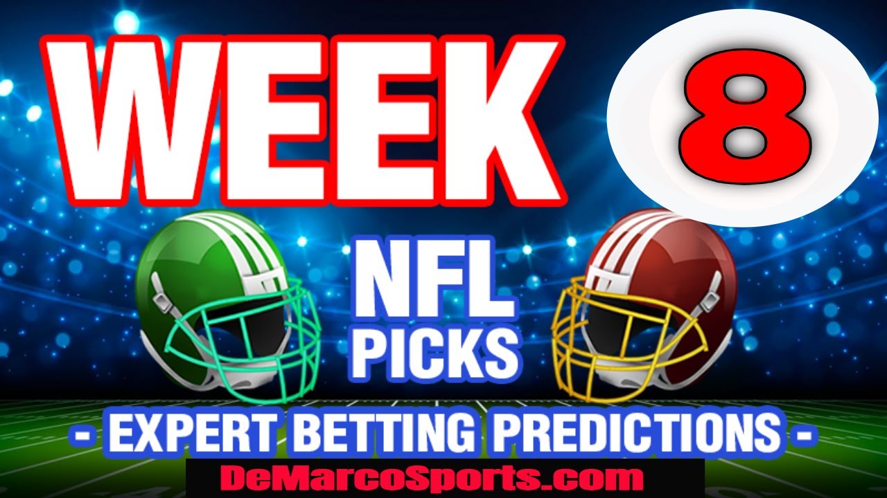 5 NFL Best Bets for Week 8 Action - October 29, 2023 - YouTube